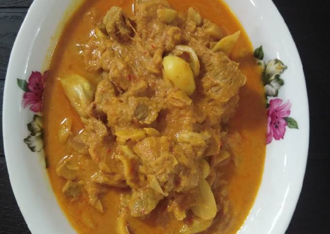 Resep Sayur Gulai Nangka Tetelan (Sapi) oleh Mamah Aura - Cookpad
