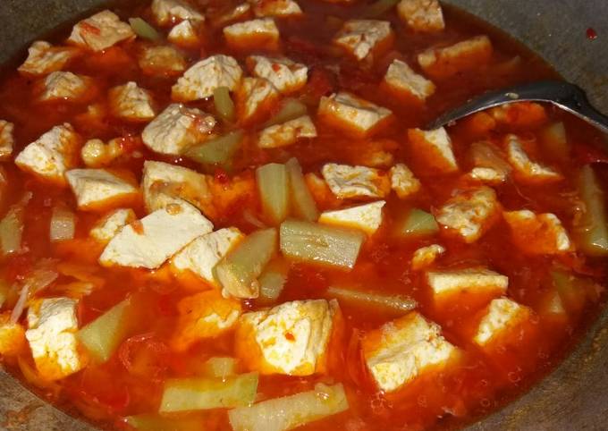 Resep Tahu kuah merah oleh Tiana Dewi - Cookpad