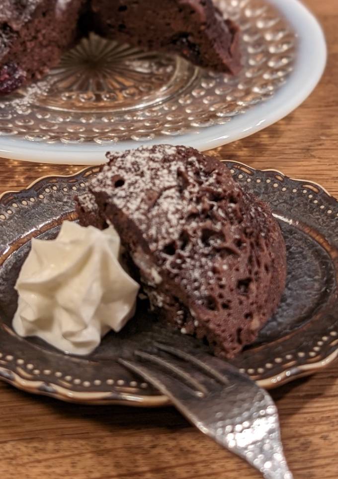 3 min. microwave raisin cake★ Recipe by liarra - Cookpad