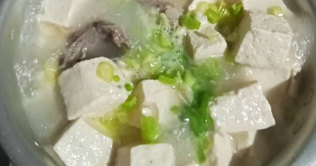Resep Sop Tahu Balungan Ayam oleh Fitri Fiet Tree - Cookpad