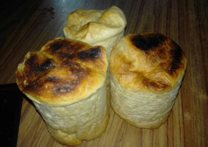 Pan caseros en moldes de latas de durazno Receta de Rosana Sandoval ...
