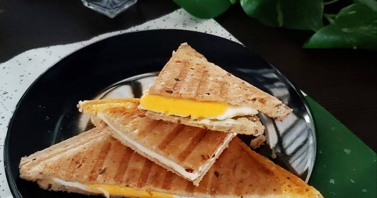 Resep 💢roti Bakar Isi Telur Keju💢 Oleh Atik Efendy Cookpad