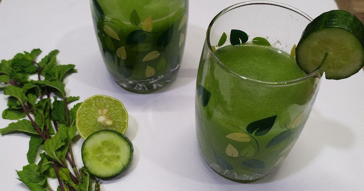Cucumber Mint Cooler Recipe by Sonal Gaurav Suthar - Cookpad