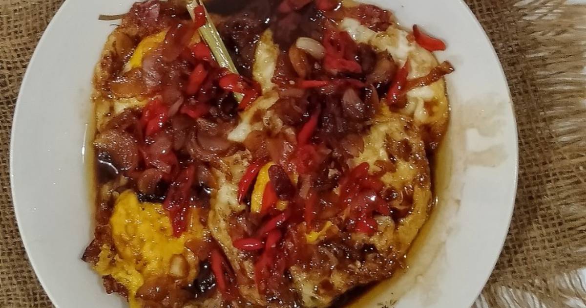 Resep Semur Telur Ceplok Jamblang khas Cirebon oleh farida Sulthan 🇮🇩 (IG. Malika02782) - Cookpad