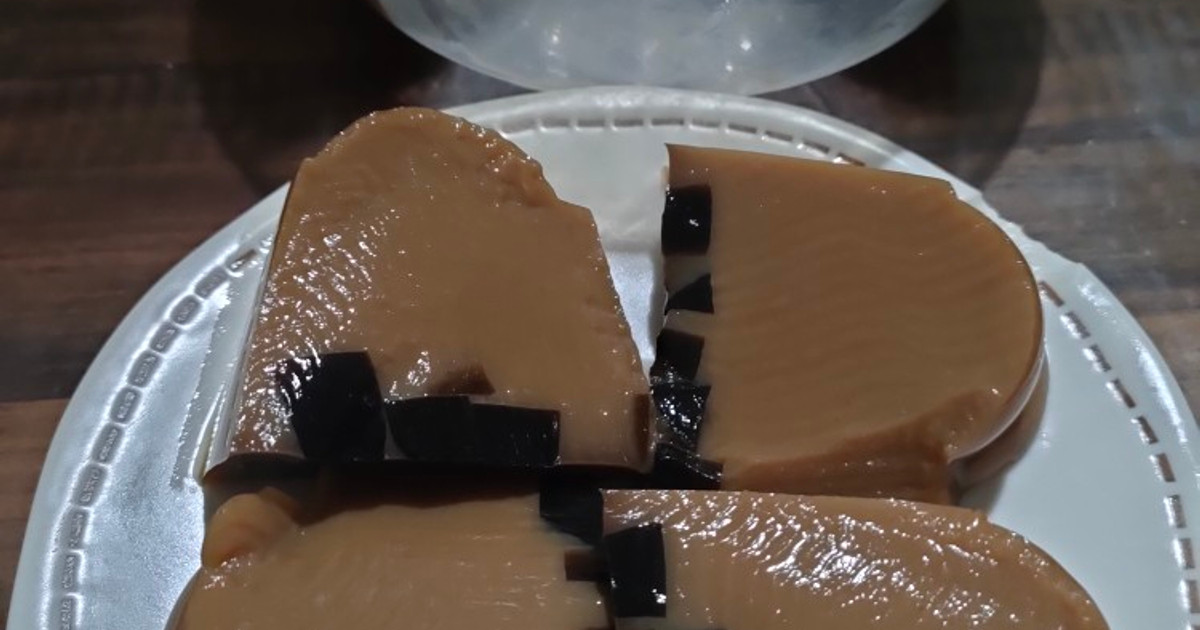 Resep Puding Moccachino Cincau oleh fitria kusuma dewi - Cookpad