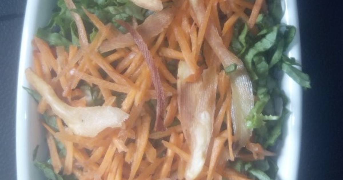 Salad girki daga Nafisat kitchen - Cookpad