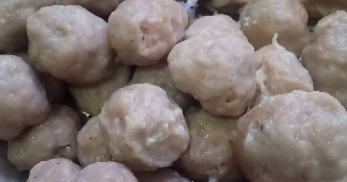 Resep bakso homemade kenyal dan gurih: bakso daging sapi, ayam, hingga ...