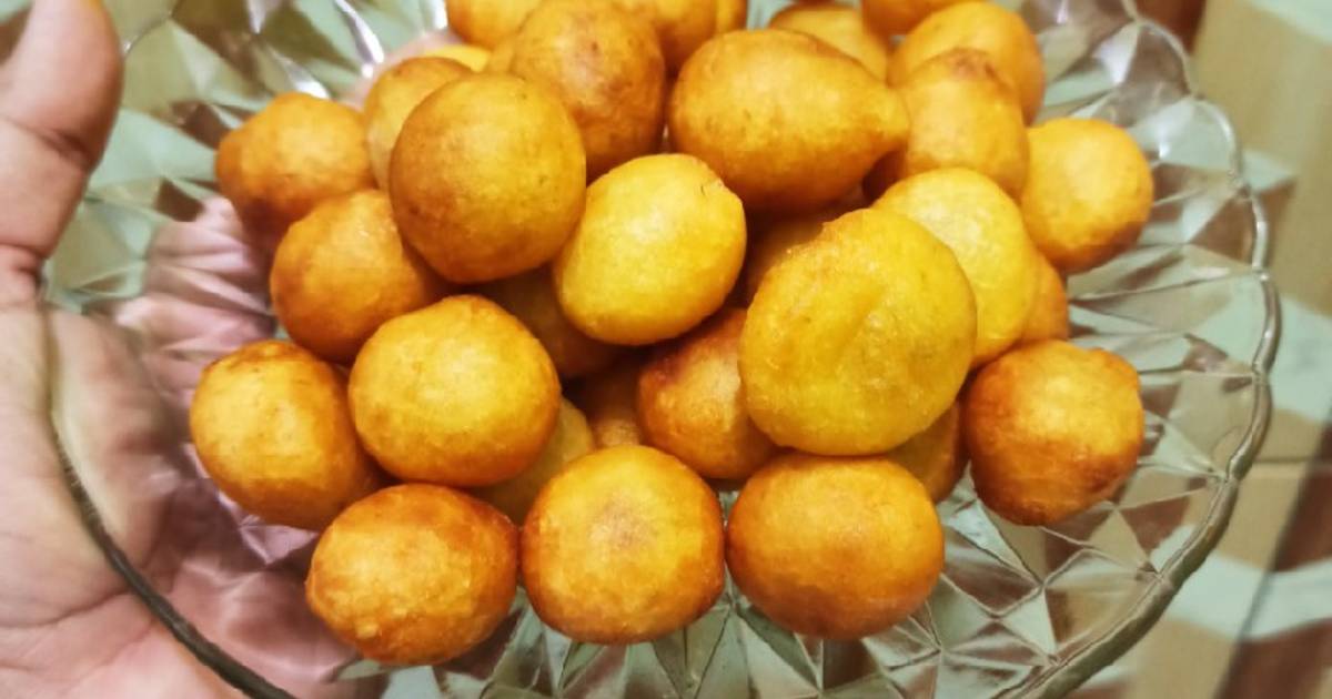 Resep Bola bola ubi kopong oleh Resita sugiyanto - Cookpad