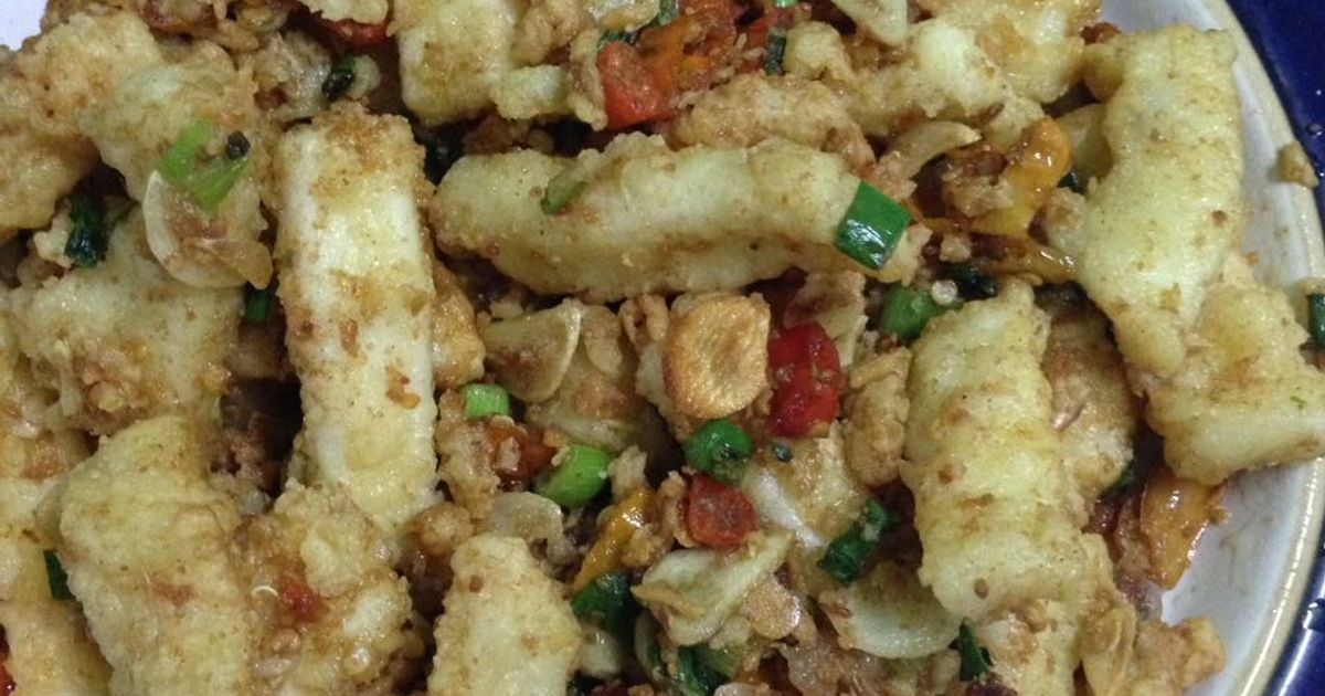 Resep Cumi Goreng Cabe Garam oleh ellockh - Cookpad