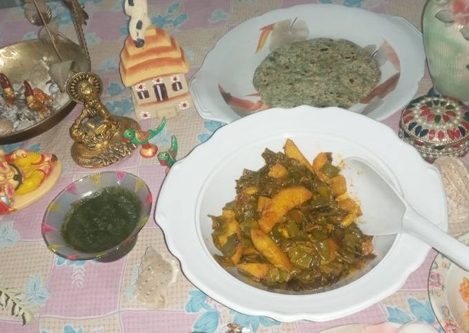 Flat beans and potatoes with chapati Recipe by 👑ADV. POOJA🤴 RAJVANSHI ⚖ ...