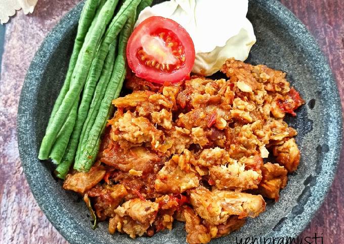 Resep Tempe Penyet Bumbu Kencur oleh Yeni - Cookpad