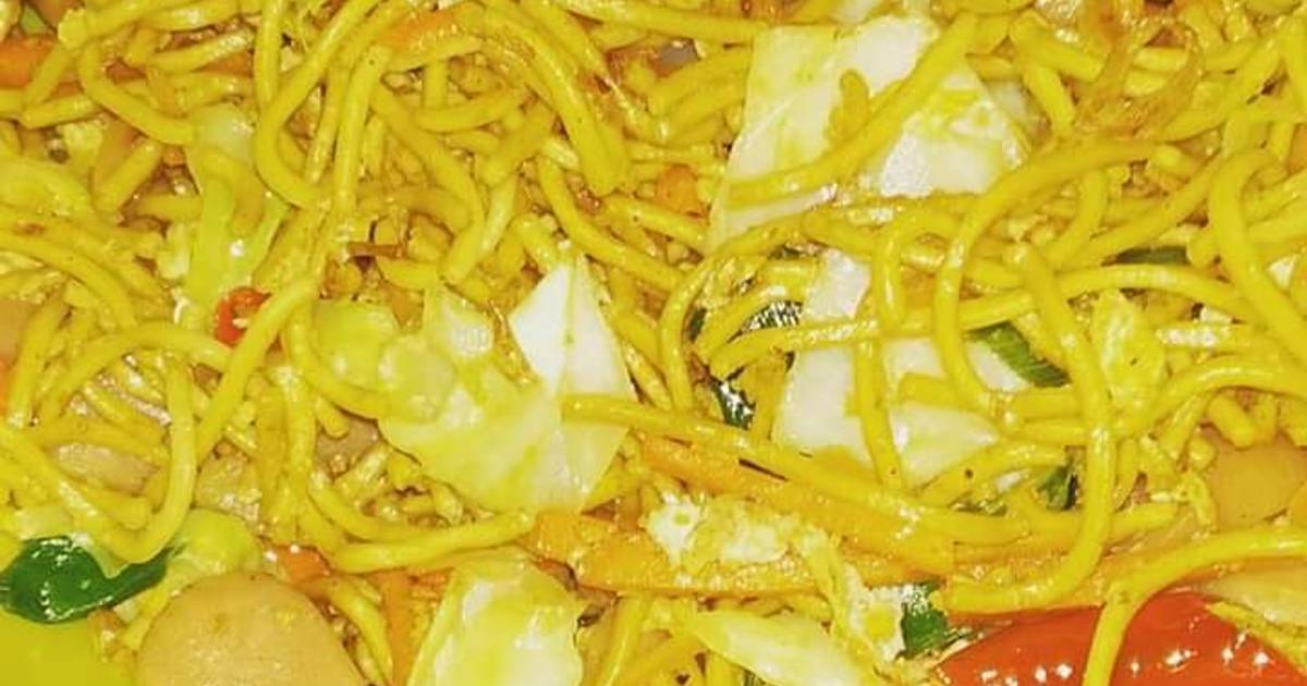 Resep Oseng mi kuning basah oleh Cherry Purple II - Cookpad
