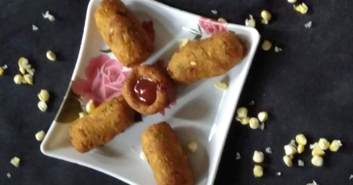 Corn Rolls Recipe by Manya Manya - Cookpad