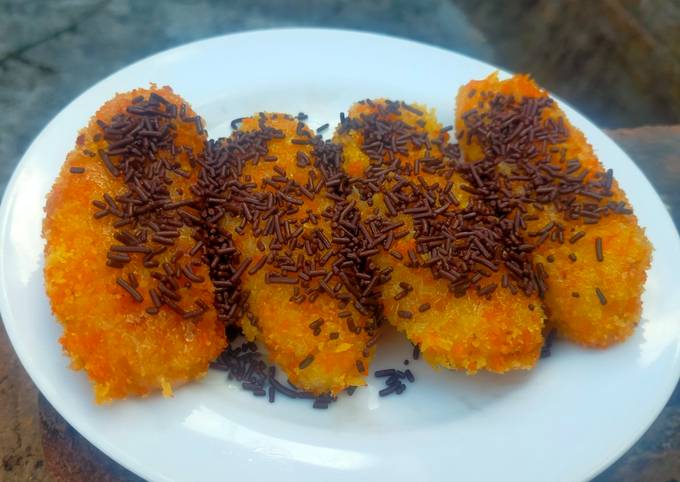 Resep Pisang Krispy Cokelat oleh anisatur raehan - Cookpad