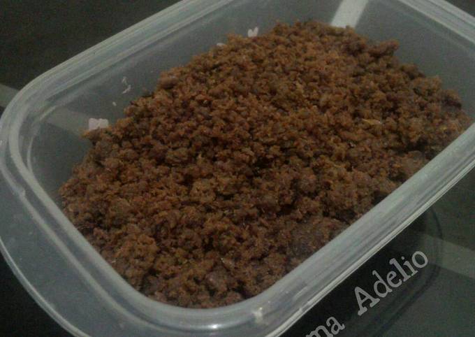 Resep Abon Sapi Homemade enak gurih MpAsi 1y+ oleh Mama Adelio ...