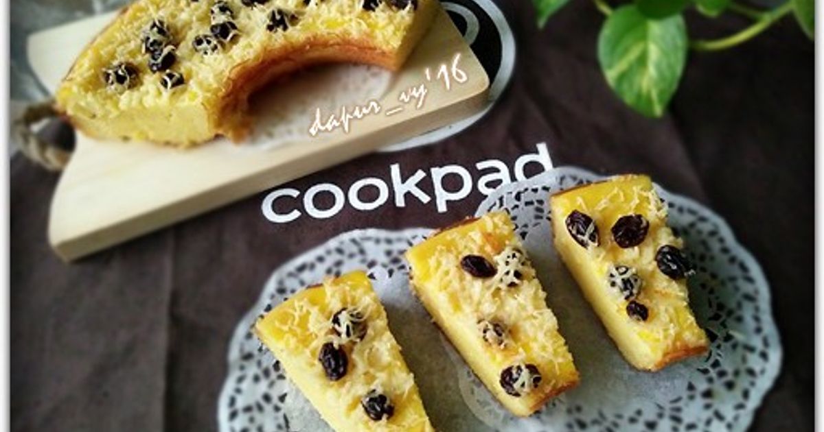 Resep puding tape singkong rumahan enak dan mudah - Cookpad