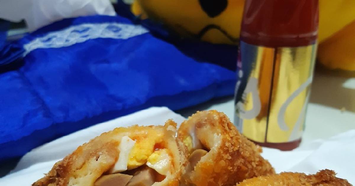 Resep Risol mayo kulit roti tawar mantul oleh ellyviaR - Cookpad