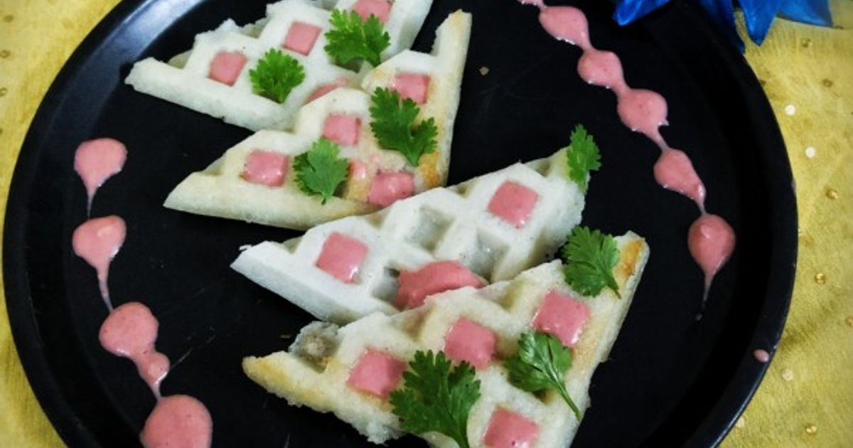 Hetal Chirag Buch દ્વારા રેસીપી ફરાળી વોફલ (Farali Waffle Recipe In ...