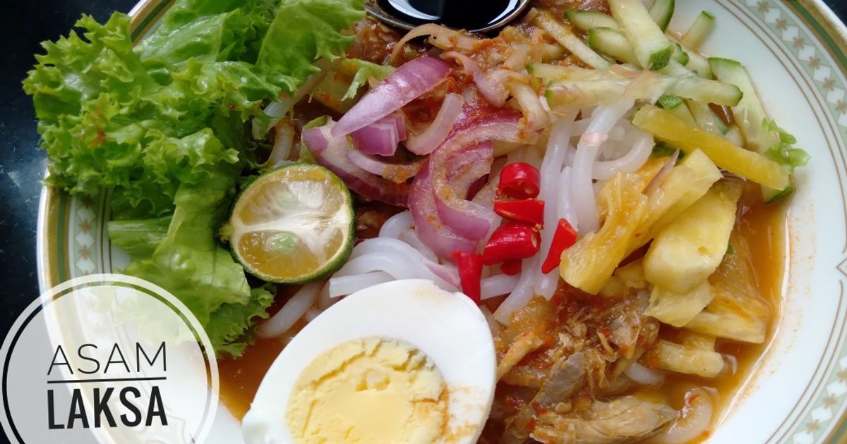 Resep Asam Laksa Khas Penang Malaysia oleh Dapur Dewi - Cookpad