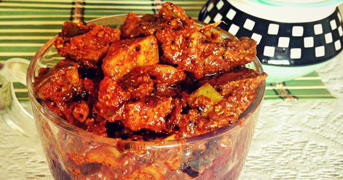 Raw Mango Pickle / Aam Ka Atchar Recipe by Parul Mehta - Cookpad