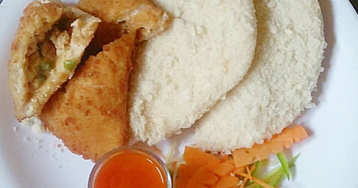 Chicken Arabian Puff Recipe by Asif Rehman - Cookpad