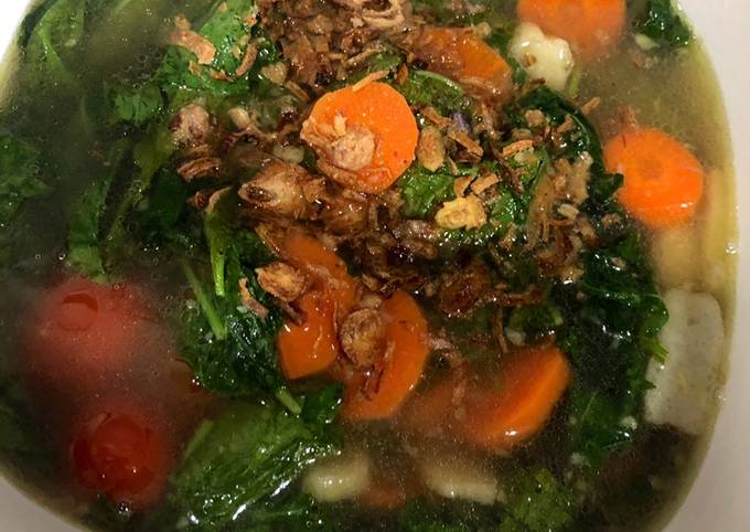 Resipi Sup Bayam oleh Wanie - Cookpad