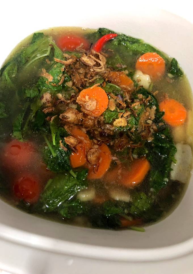 Resipi Sup Bayam oleh Wanie - Cookpad