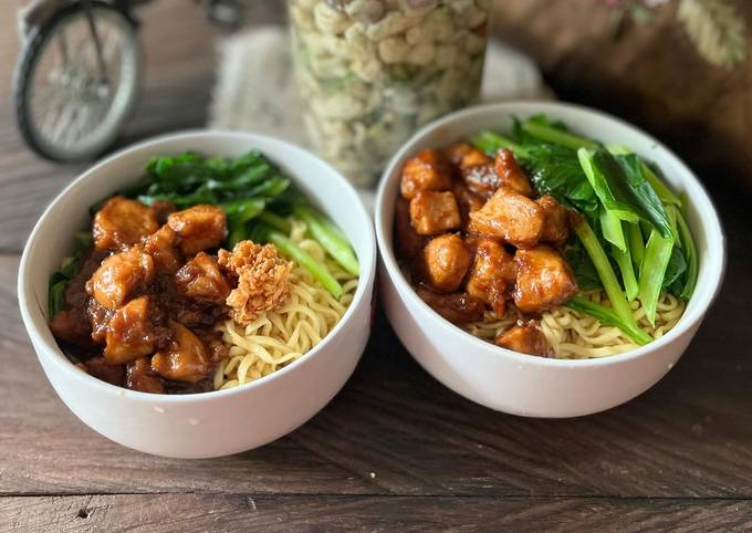 Resep Mie ayam kampung oleh dine kitchen - Cookpad