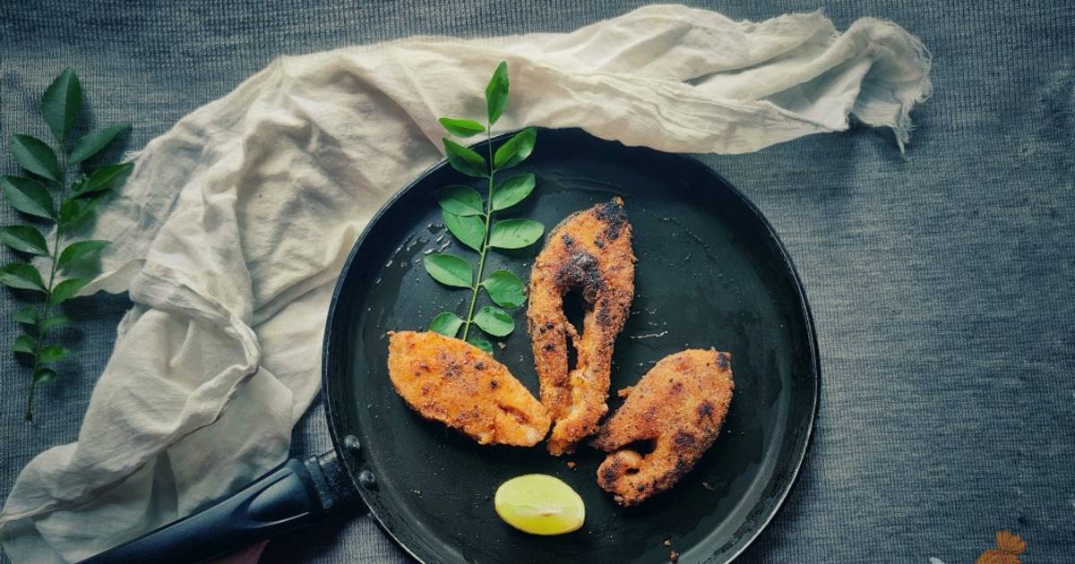 फिश फ्राय (Fish Fry Recipe In Marathi) रेसिपी Rutuja Patil |Ek ...