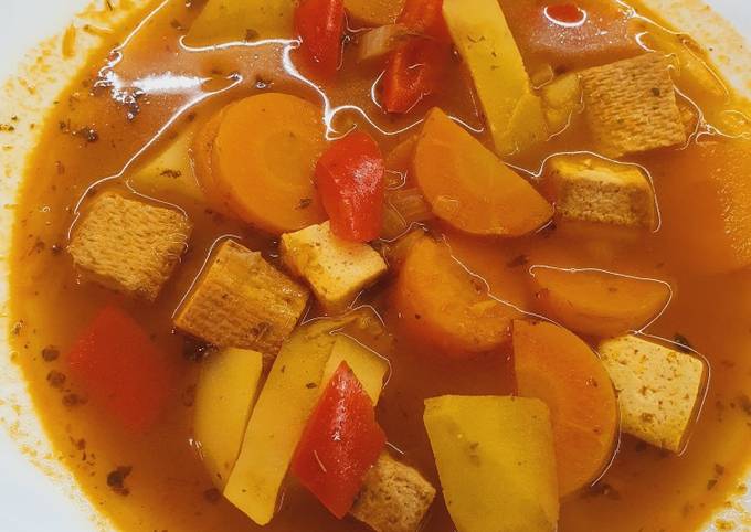 Vegán gulyás leves | Anna receptje - Cookpad receptek