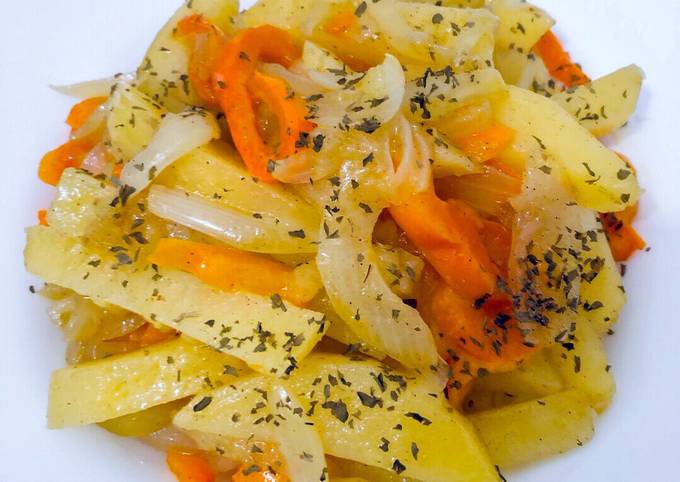 Resep Tumis Kentang Paprika #jiorecipe oleh jio - Cookpad