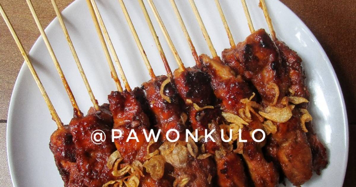 Resep Sate ayam manis oleh pawonkulo - Cookpad