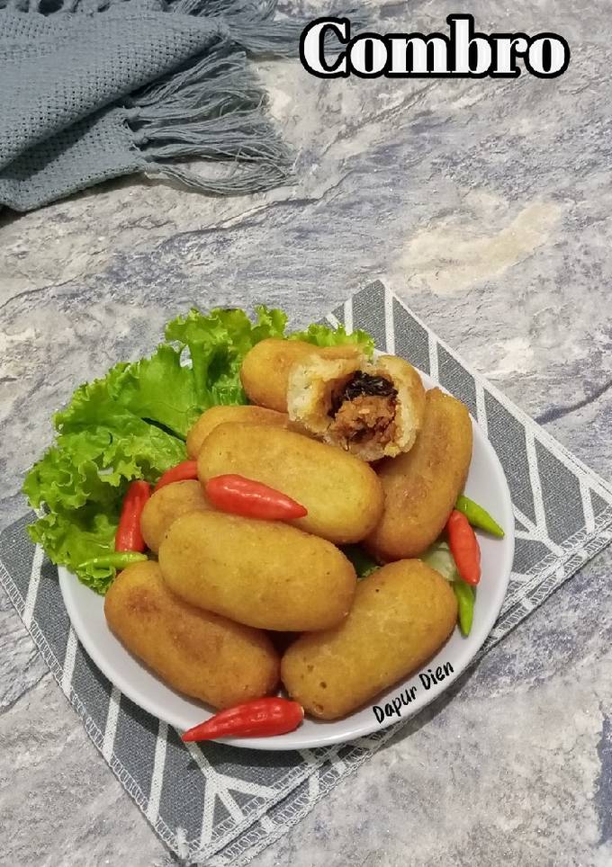 Resep Combro isi Oncom Pedas oleh Dapur Dien - Cookpad