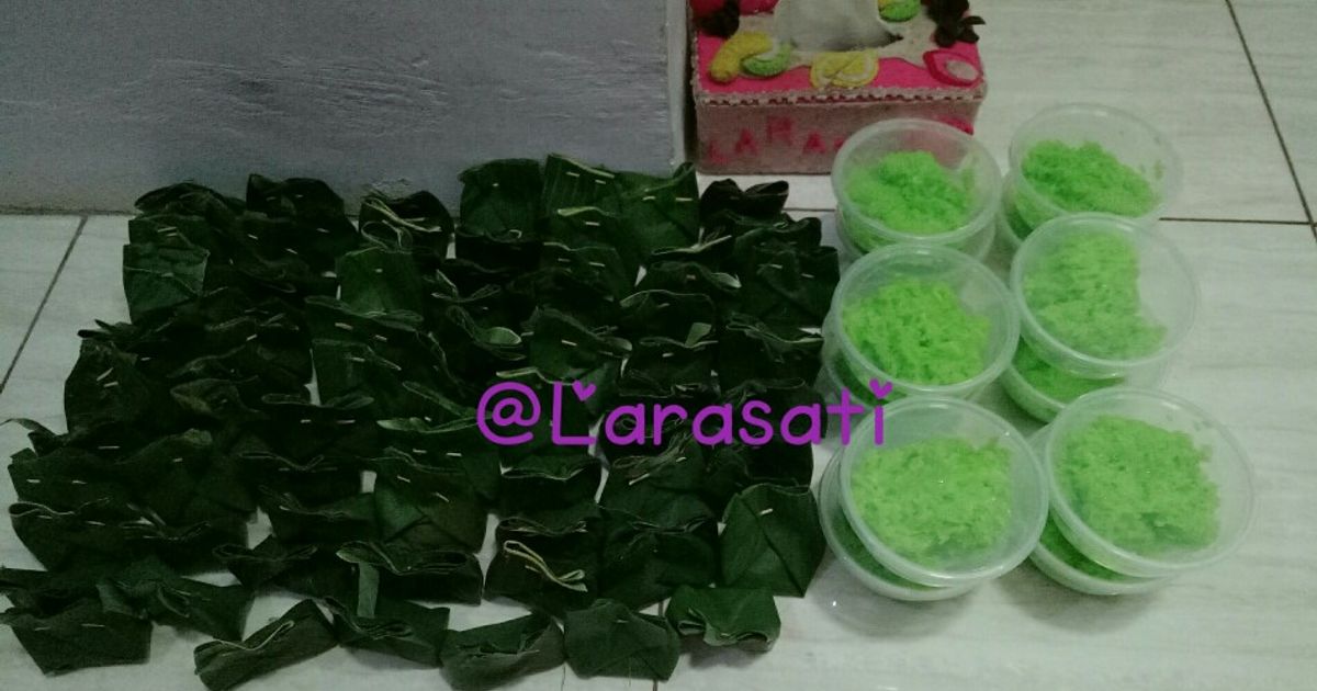 Resep Tape Ketan Hijau oleh Emi Subono - Cookpad