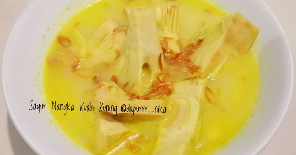 Resep Sayur Nangka Kuah Kuning oleh nika zulianingsih - Cookpad