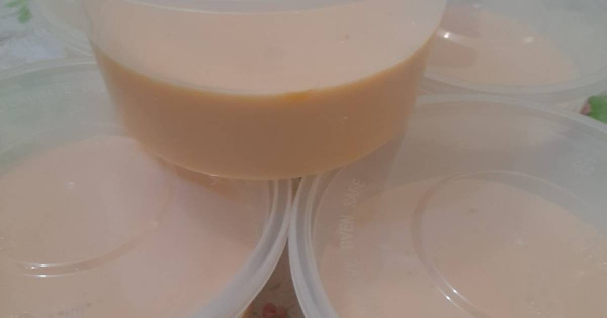 Resep 28. Silky Pudding Puyo Mangga Jeruk oleh Syatcha H - Cookpad