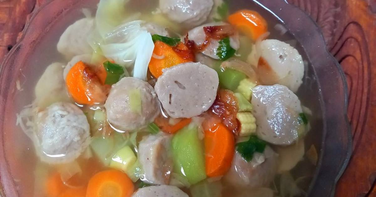 539 resep sayur jipang labu siam sop enak dan mudah - Cookpad