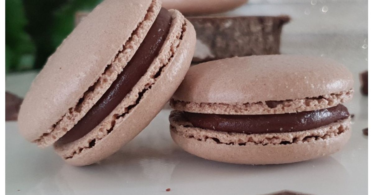 Macarons Au Chocolat de Les gourmandises de Gwen - Cookpad