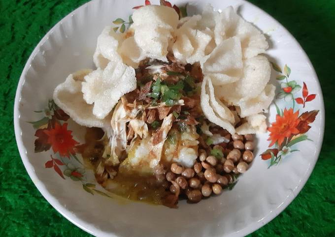 Resep Bubur Ayam Bumbu Kuning oleh Muti - Cookpad