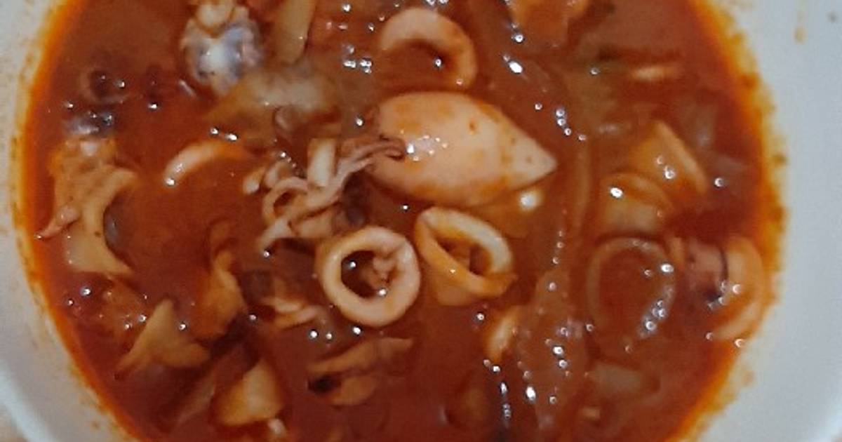 245 resep cumi cumi bumbu merah enak dan sederhana ala rumahan - Cookpad