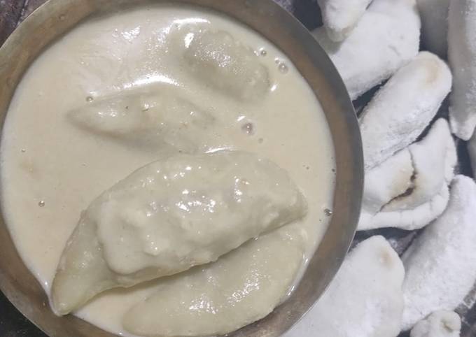 Monalisha Mukherjee দ্বারা দুধ পুলি (Dudh Puli pitha recipe in Bengali ...