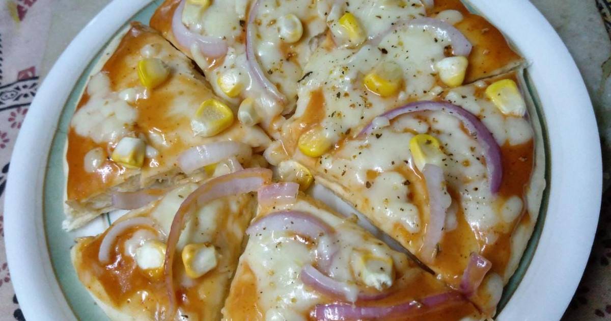 Corn pizza 🍕 Recipe by Jyoti Kansal - Cookpad