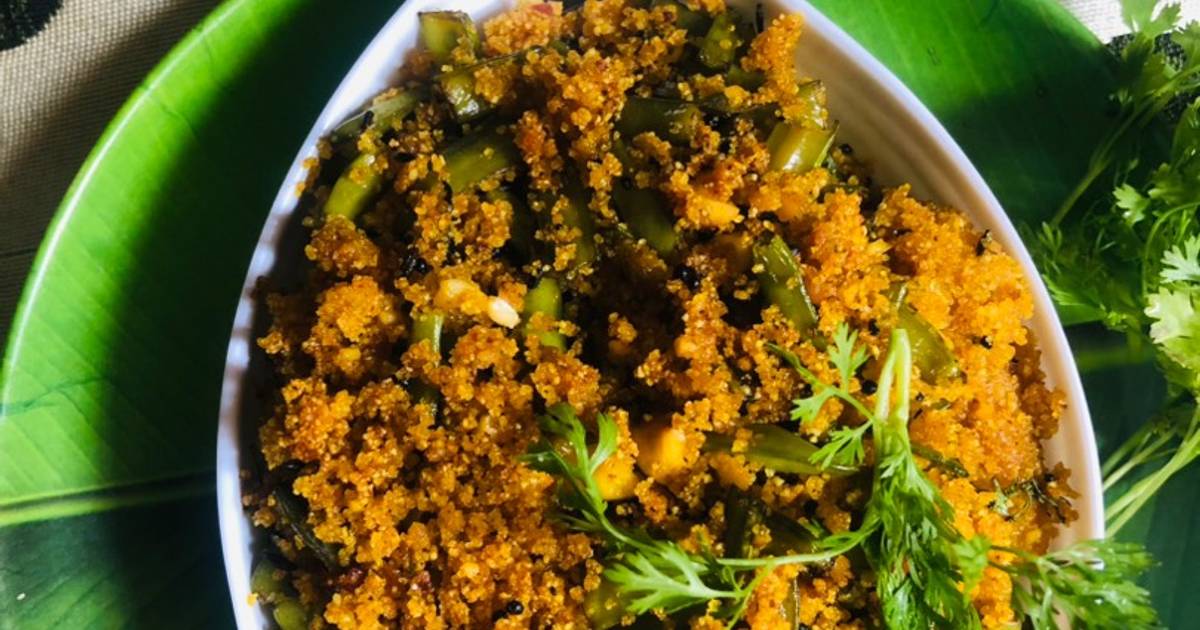 Cluster beans semolina Recipe by Shobha Deshmukh - Cookpad