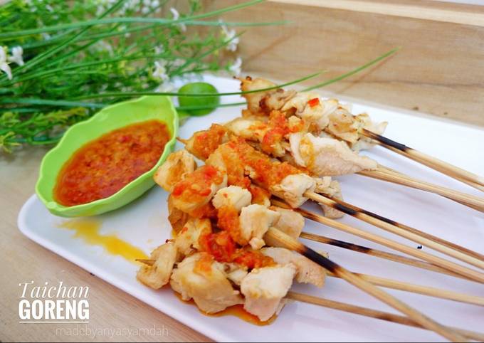 Resep Sate taichan goreng oleh Anya Syamdah - Cookpad