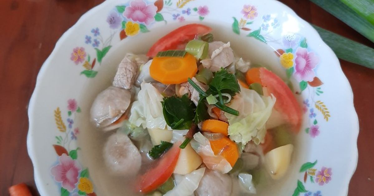 Resep Sup Sehat oleh Vaa Food - Cookpad
