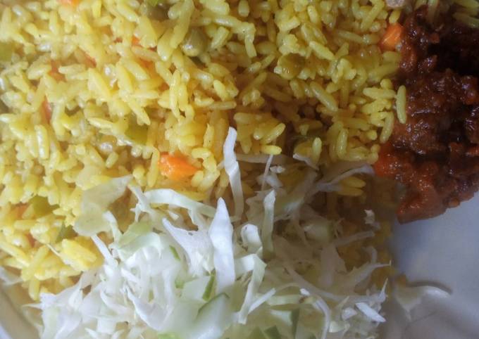 Fried rice with source girki daga Khady - Cookpad