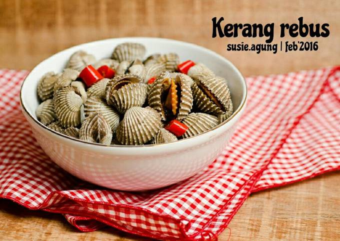 Resep Kerang rebus oleh Susi Agung - Cookpad