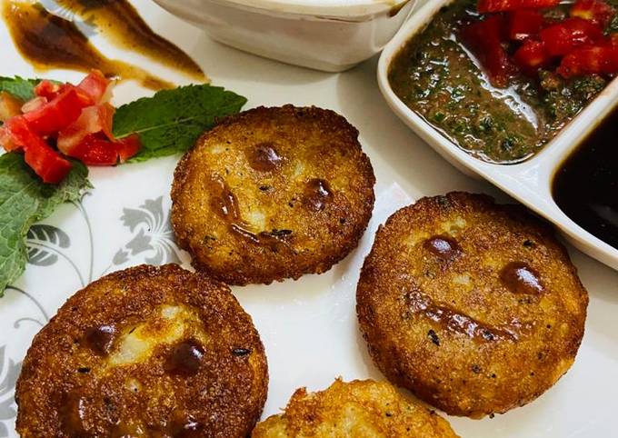 Tikki chole Recipe by anjujindal - Cookpad