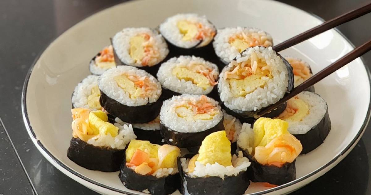 Resep Crabstick Kimbap oleh Cooking with Hel - Cookpad