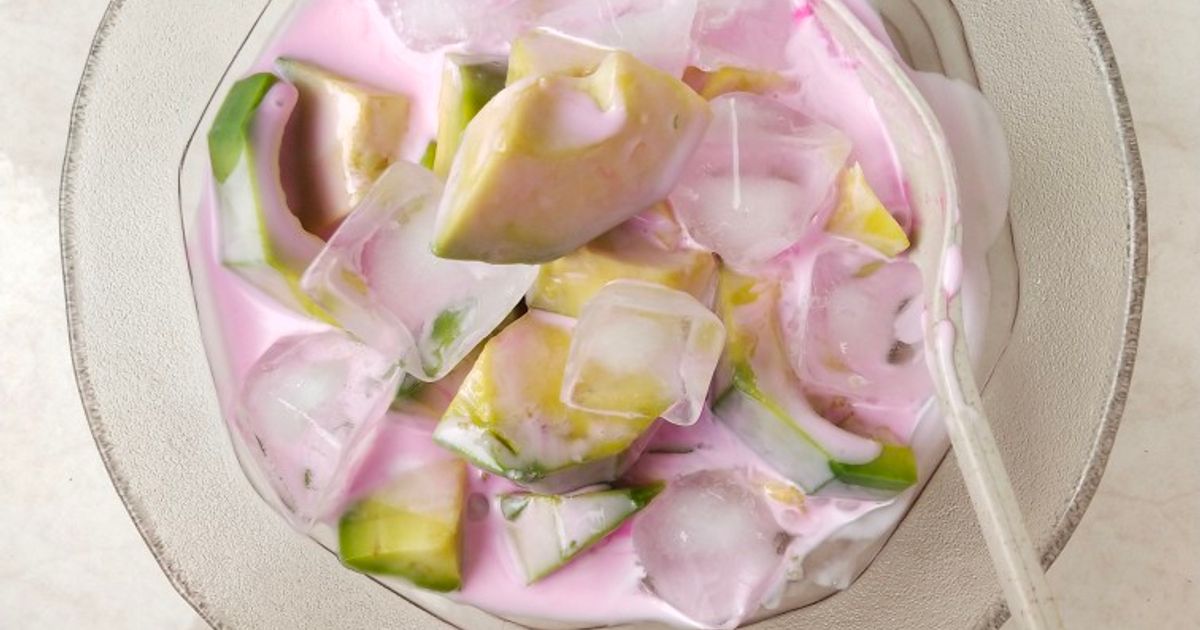 Resep alpukat es doger rumahan enak dan mudah - Cookpad